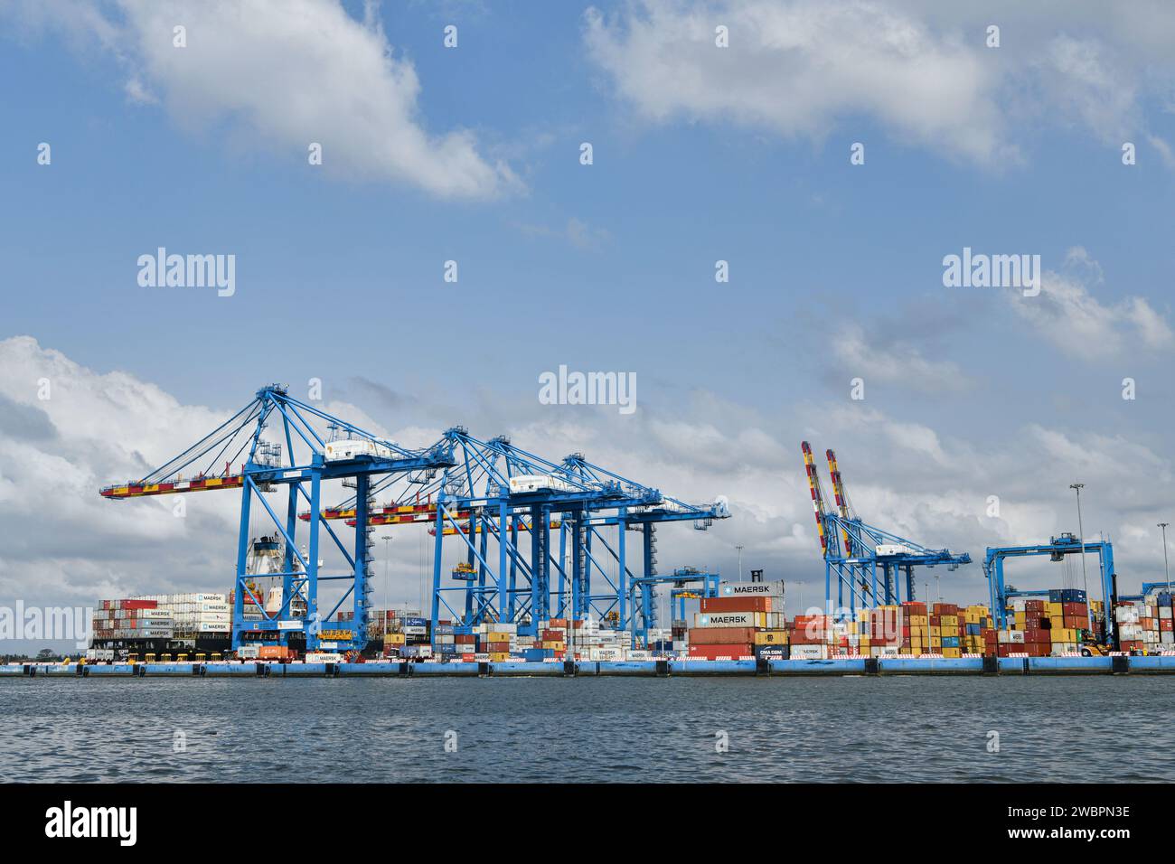 Abidjan. 11th Jan, 2024. This photo taken on Jan. 11, 2024 shows a view ...