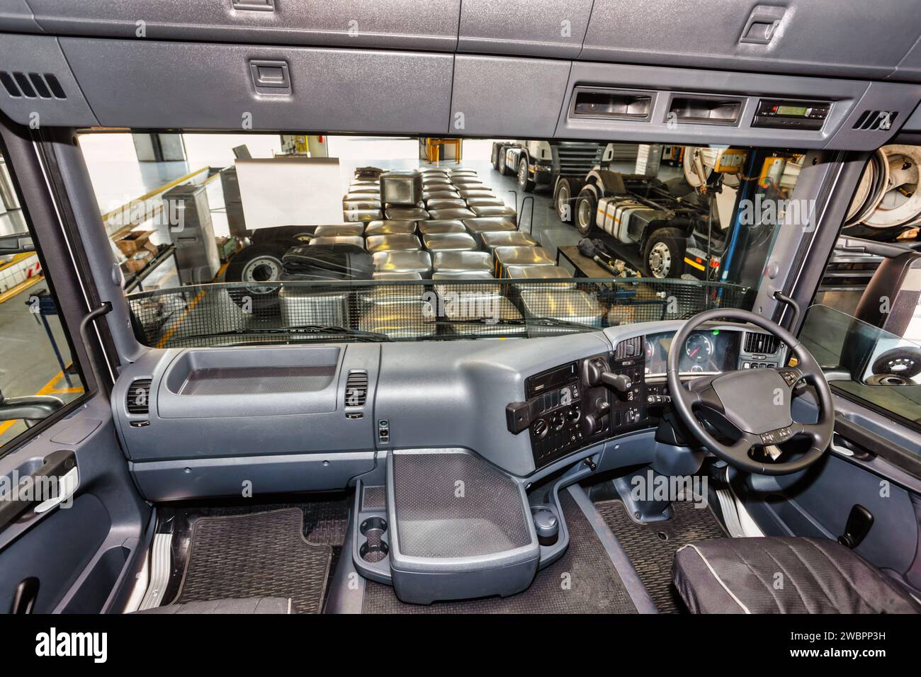American Truck Interior