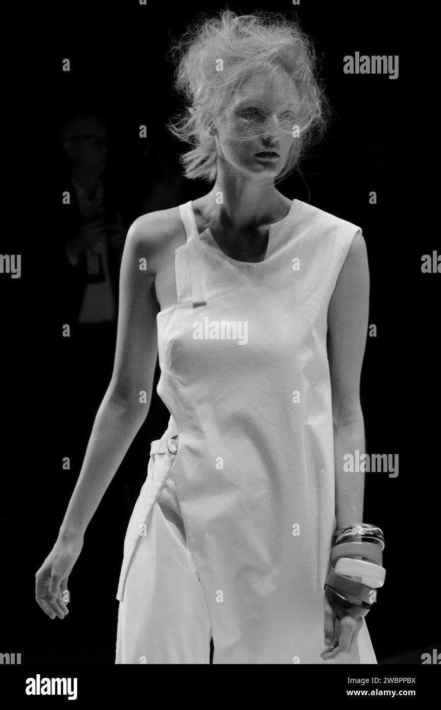 Australian fashion show Black and White Stock Photos & Images - Alamy