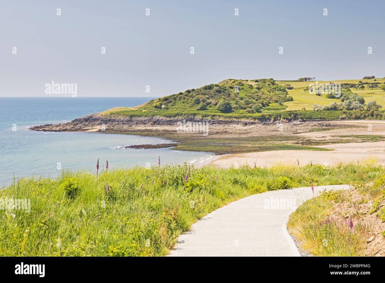 Langland Bay, Gower Peninsula, Swansea, South Wales, UK Stock Photo - Alamy