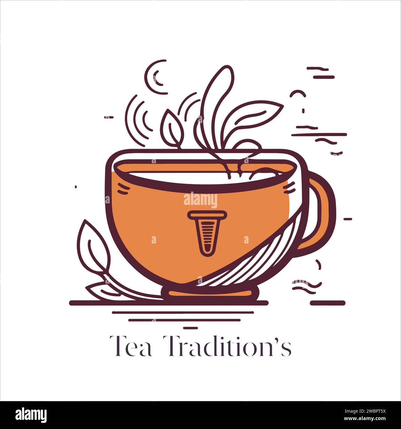 Ceylon tea Stock Vector Images - Alamy
