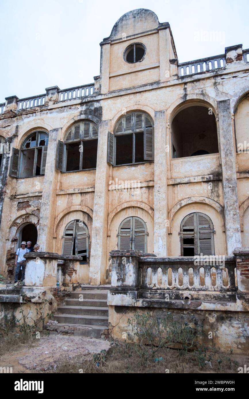 West Africa, Senegal, River Senegal, Richard Toll. La Folie du Baron ...