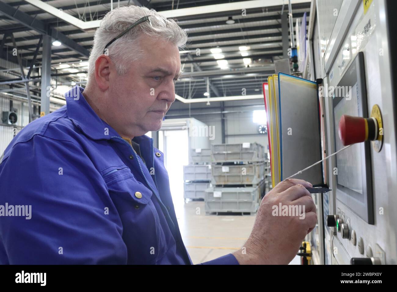 Tianjin. 12th Jan, 2024. Klaus Hansmeier, launch manager of the ...