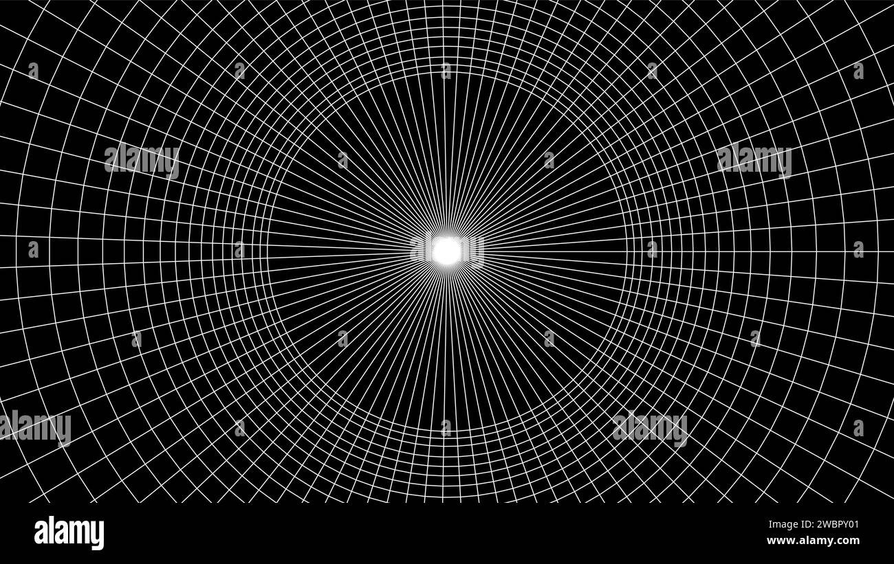 Geometric grid background with 80s styled mesh. Cyberpunk abstract ...