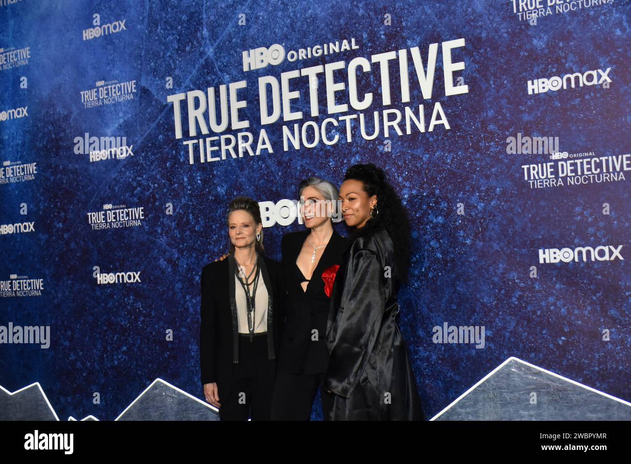 Mexico City, Mexico. 11th Jan, 2024. Jodie Foster, Issa Lopez, and Kali ...