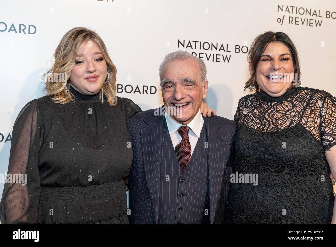 New York, New York, USA. 11th Jan, 2024. Francesca Scorsese, Martin ...