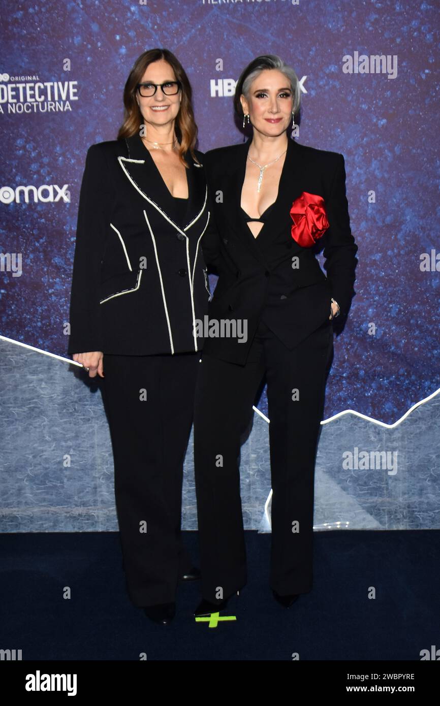 Mexico City, Mexico. 11th Jan, 2024. Mari-Jo Winkler and Issa Lopez are ...