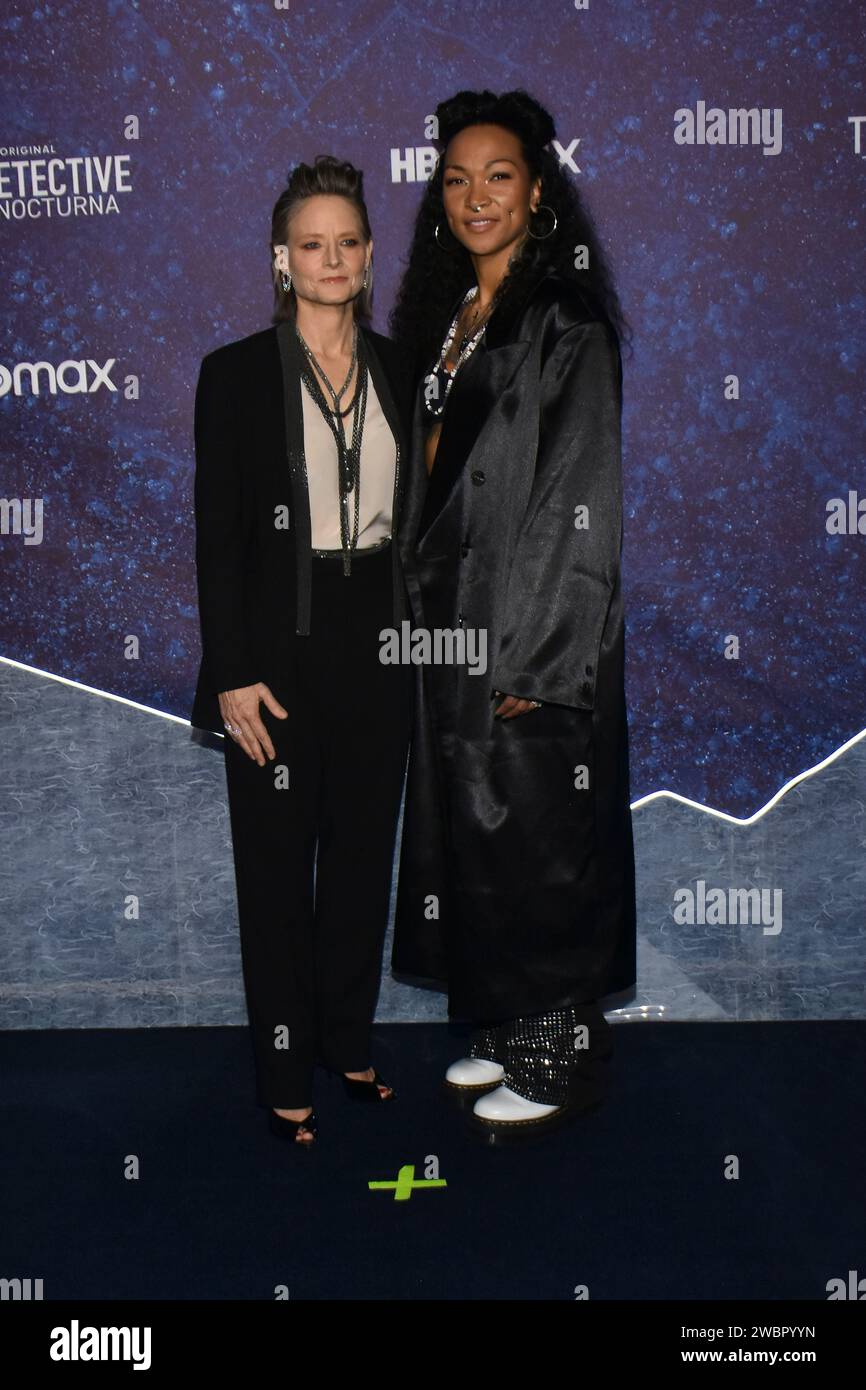 Mexico City, Mexico. 11th Jan, 2024. American actress Jodie Foster and ...