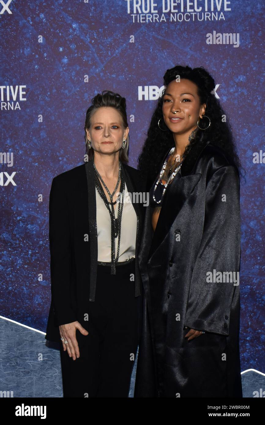 Mexico City, Mexico. 11th Jan, 2024. American actress Jodie Foster and ...