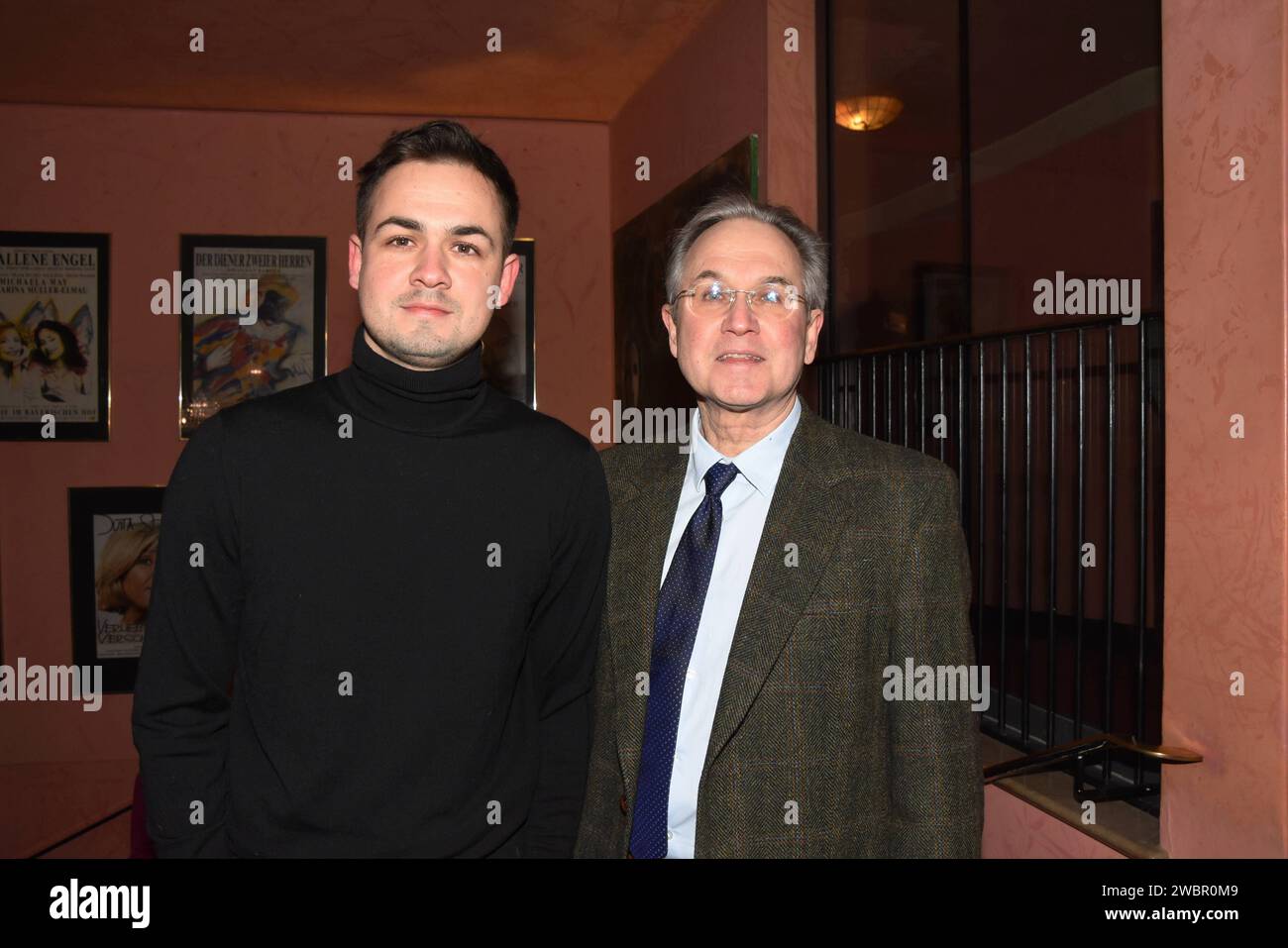 Sohn Benn -Norbert Heckner Schauspieler Muenchen 11.01.2024 Bayerischer ...