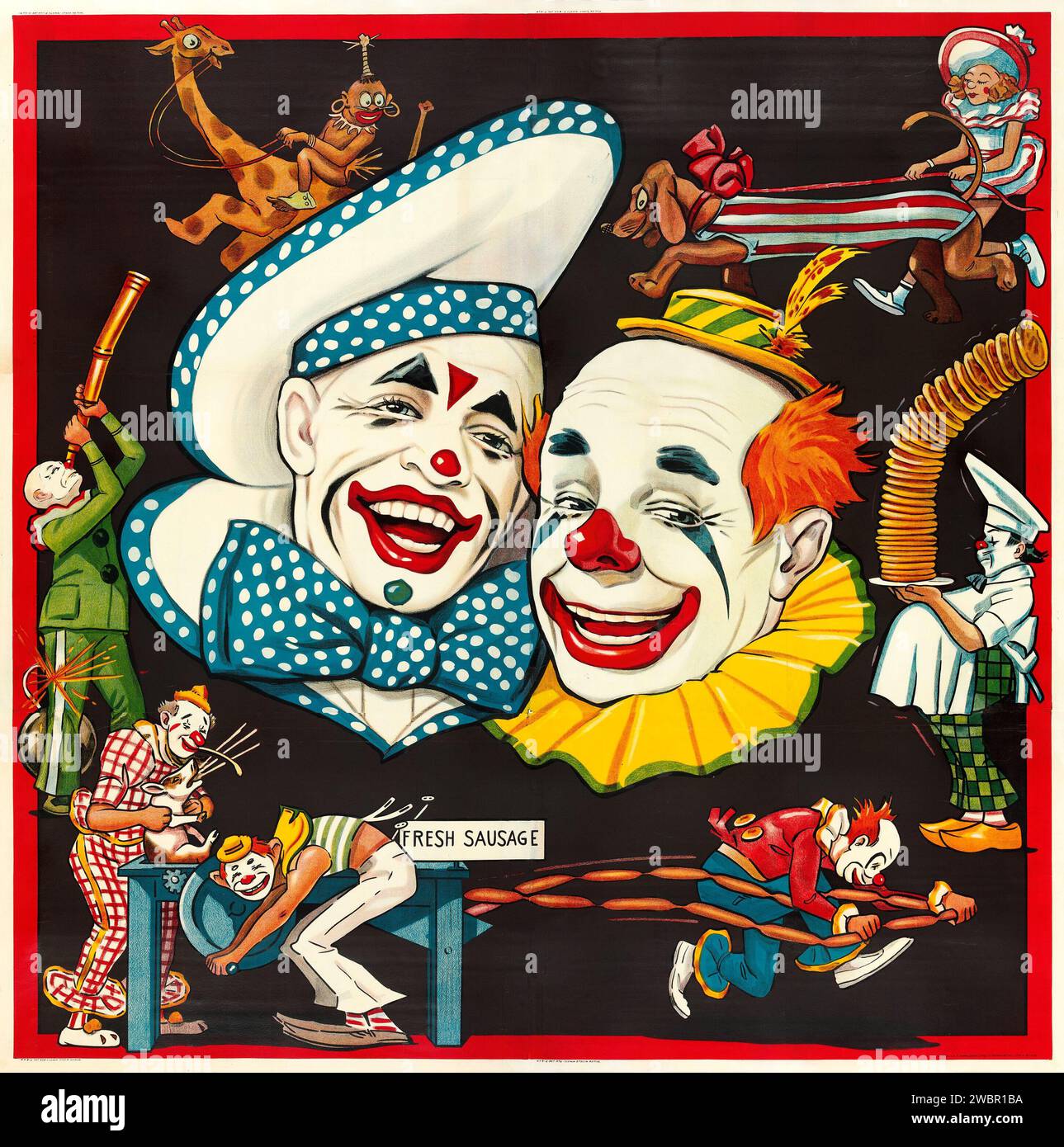 1940s circus hi-res stock photography and images - Alamy