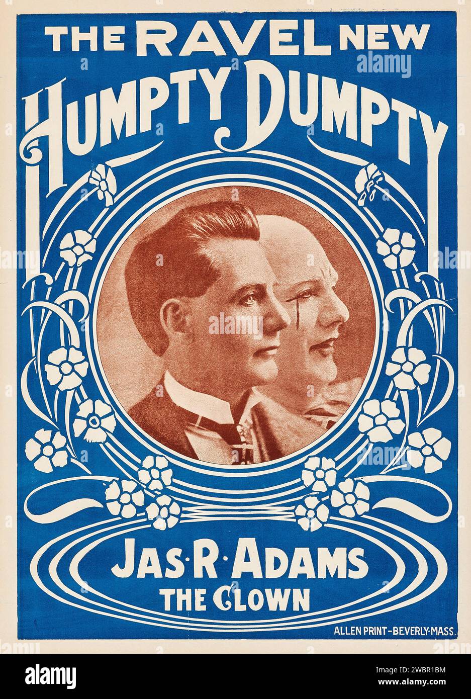 Jas R. Adams The Clown as Humpty Dumpty (Humpty Dumpty Company, 1900s ... Jas R. Adams The Clown as Humpty Dumpty (Humpty Dumpty Company, 1900s ...