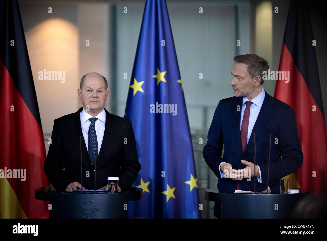 Olaf Scholz, Christian Lindner DEU, Deutschland, Germany, Allemande ...