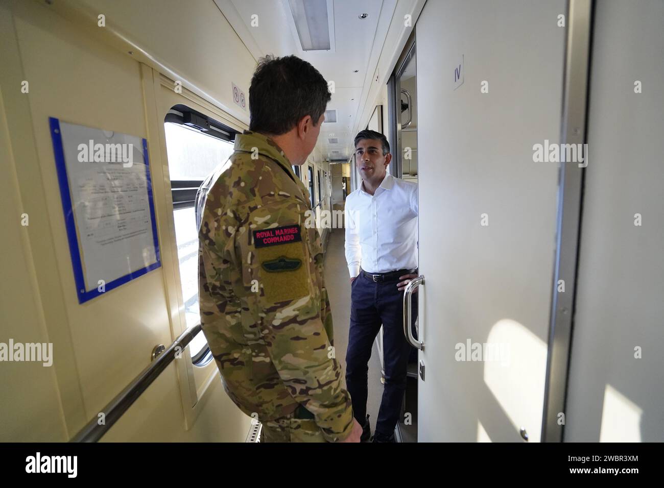 Prime Minister Rishi Sunak speaks Vice Chief of the Defence Staff ...
