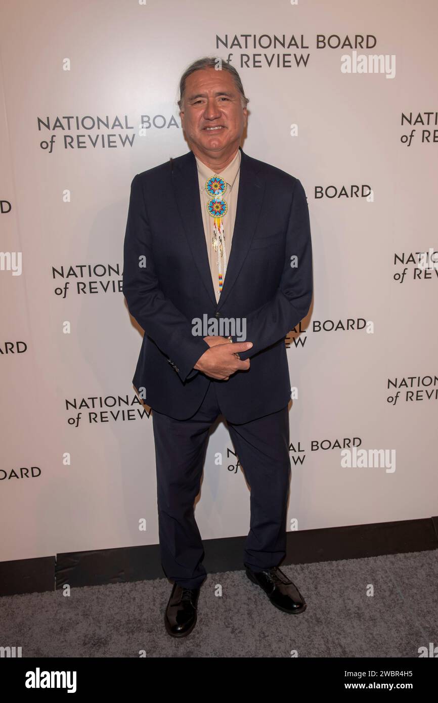 New York, United States. 11th Jan, 2024. Talee Red Corn attends the ...