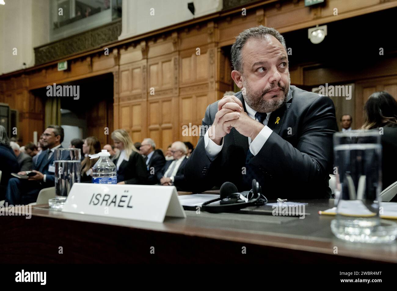 THE HAGUE - Tal Becker, Legal Counselor of the Ministry of Foreign ...