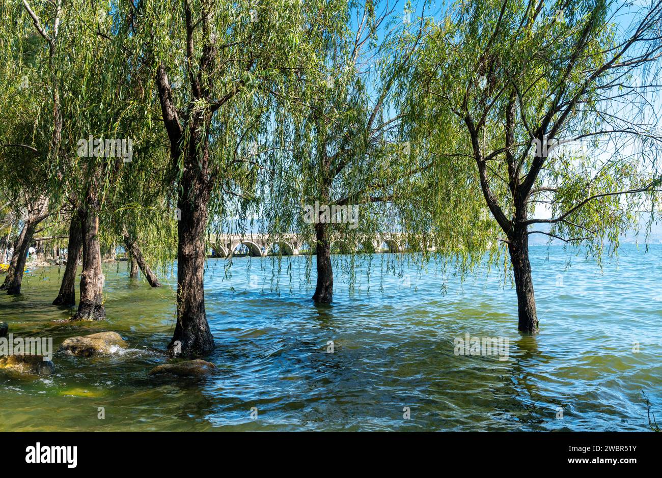 Landscape of Erhai Lake, located in Dali, Yunnan, China Stock Photo - Alamy