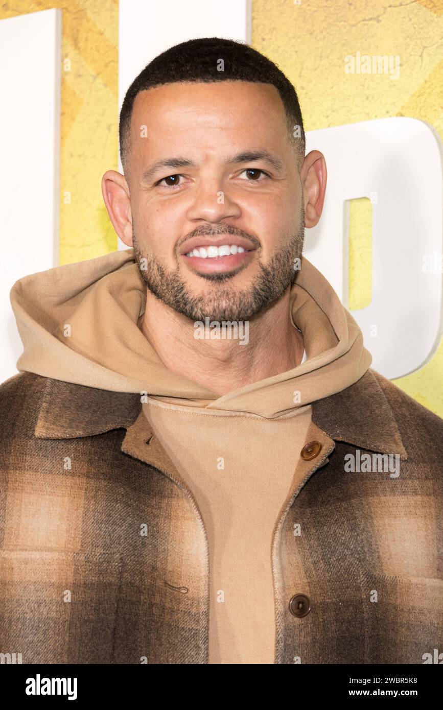 Chris Ashley arrives at the premiere of "Role Play" on Thursday, Jan ...