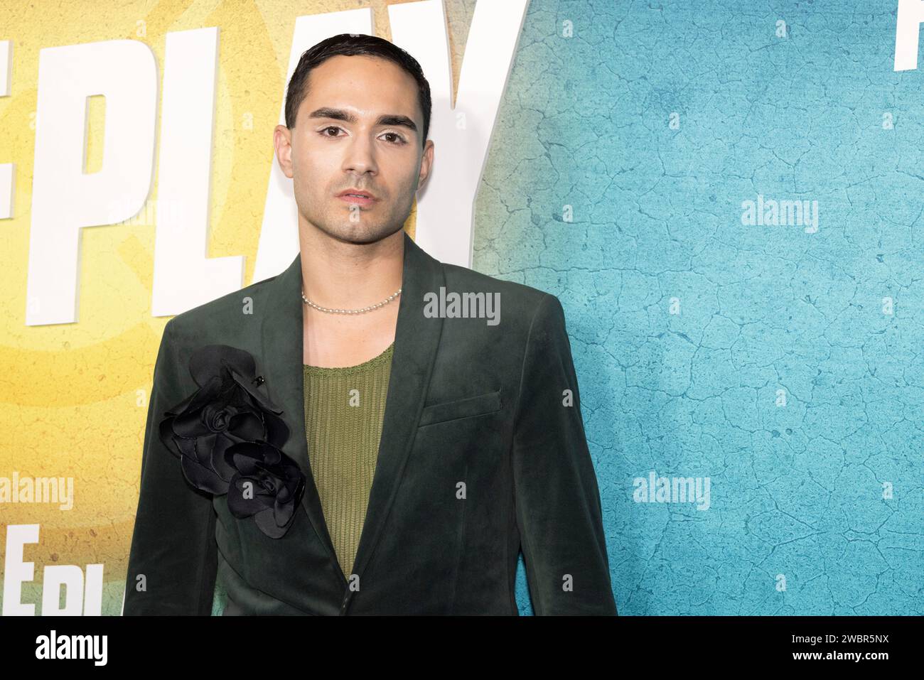 Brandon Delsid arrives at the premiere of "Role Play" on Thursday, Jan ...