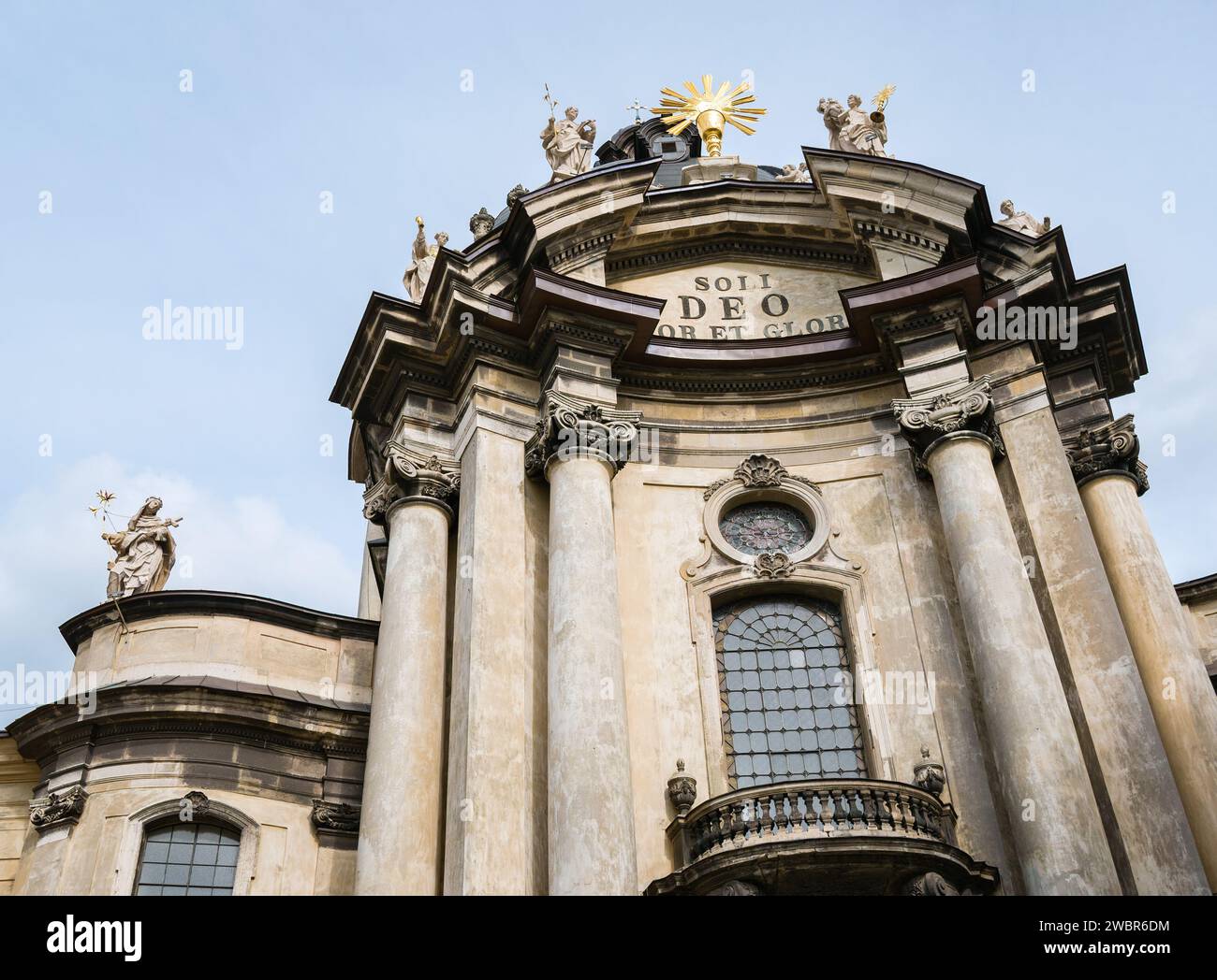 Dominican Cathedral (now the Church of the Blessed Eucharist Stock ...