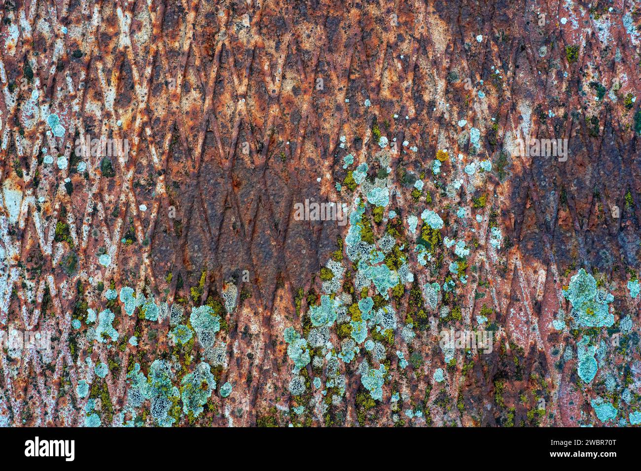 Rusted sheet metal plate, no people Stock Photo - Alamy