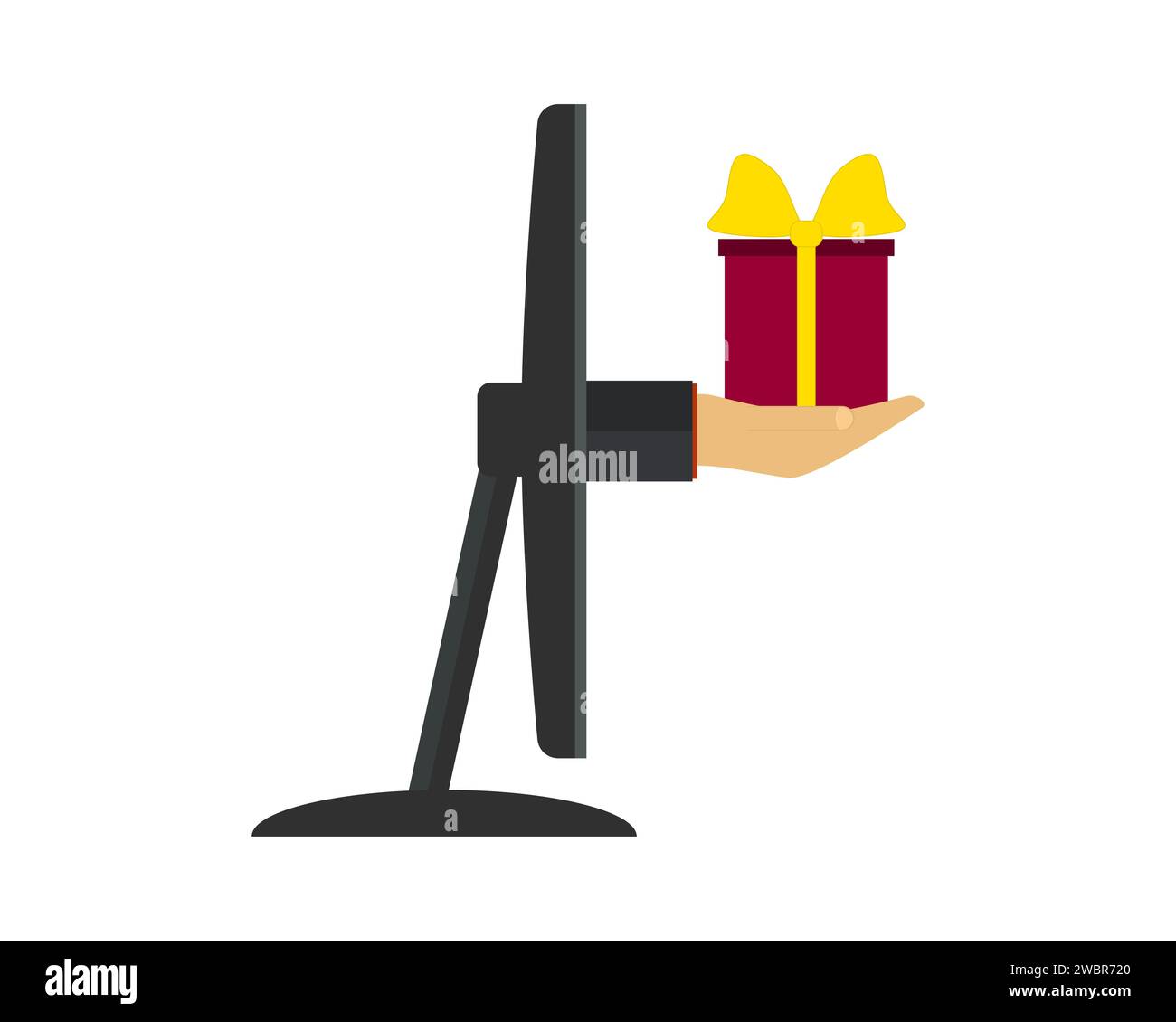 Monitor goods Cut Out Stock Images & Pictures - Alamy