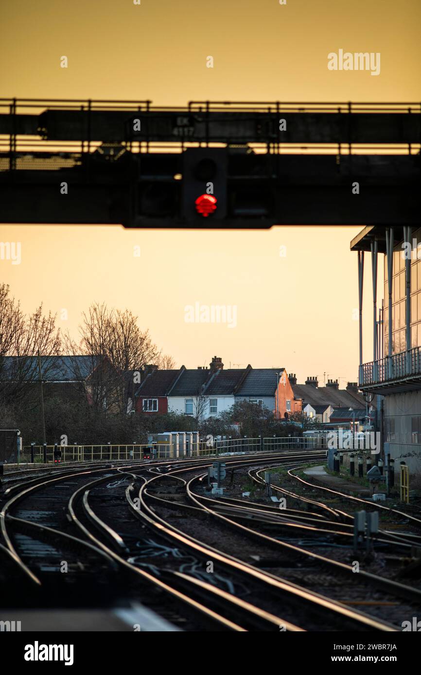 Gillingham railway station is on the Chatham Main Line in England ...