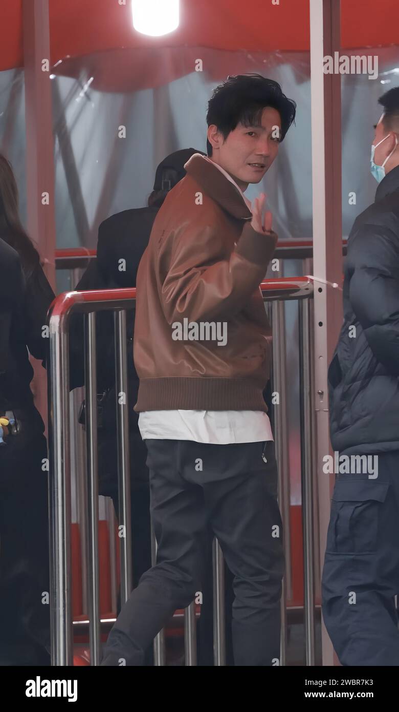 Chinese singer Chen Chusheng appears in Changsha City, south China's ...