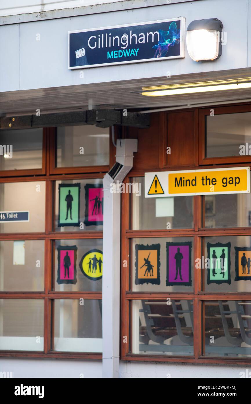 Gillingham railway station is on the Chatham Main Line in England ...