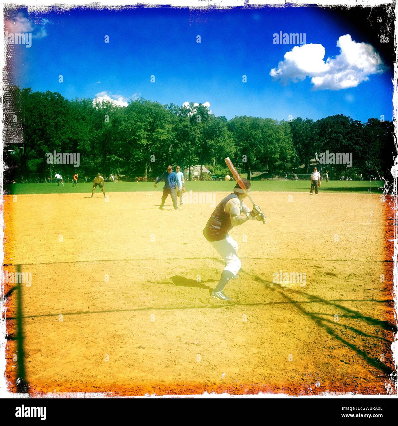 Baseball- batter up Stock Photo - Alamy