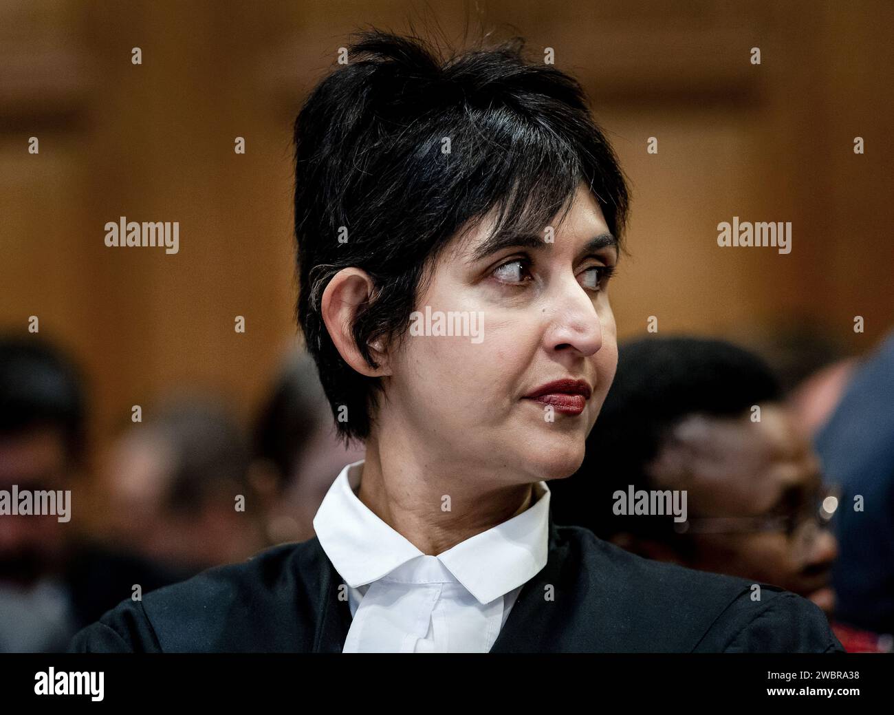 THE HAGUE - Lawyer Adila Hassim at the International Court of Justice ...