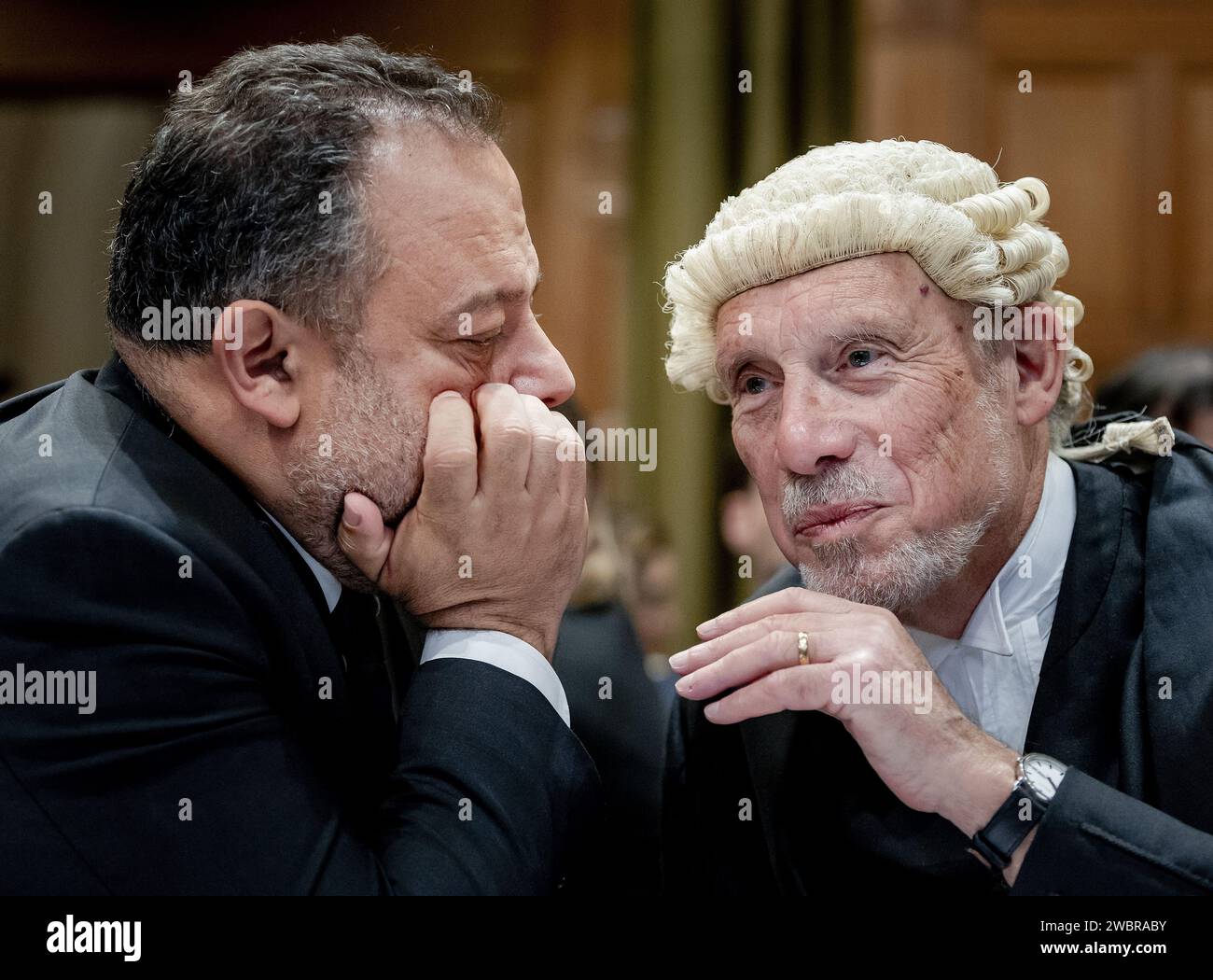 THE HAGUE - Tal Becker, Legal Counselor of Israel's Foreign Ministry ...