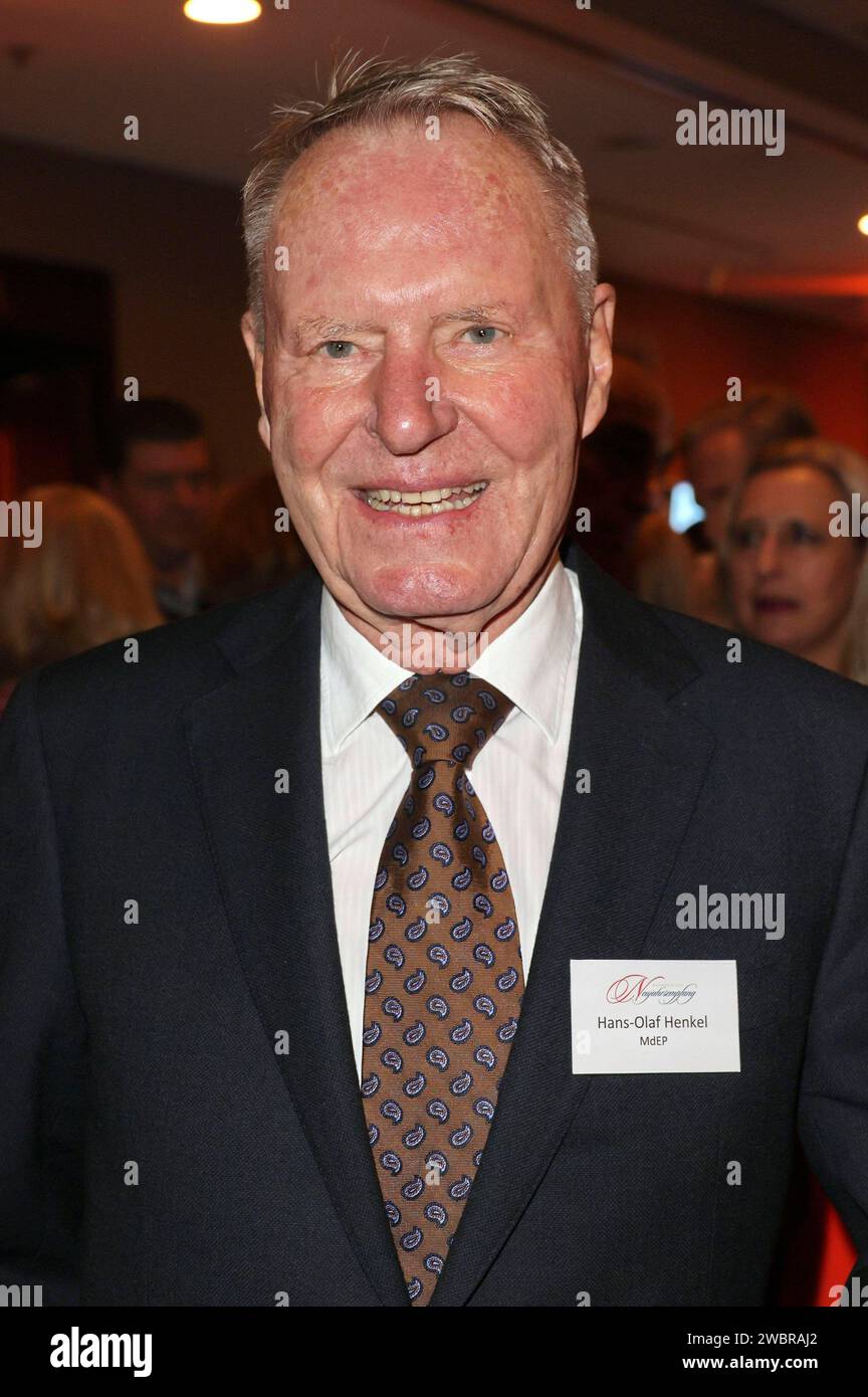 Hans-Olaf Henkel beim Blankeneser Neujahrsempfang 2024 im Hotel Grand ...