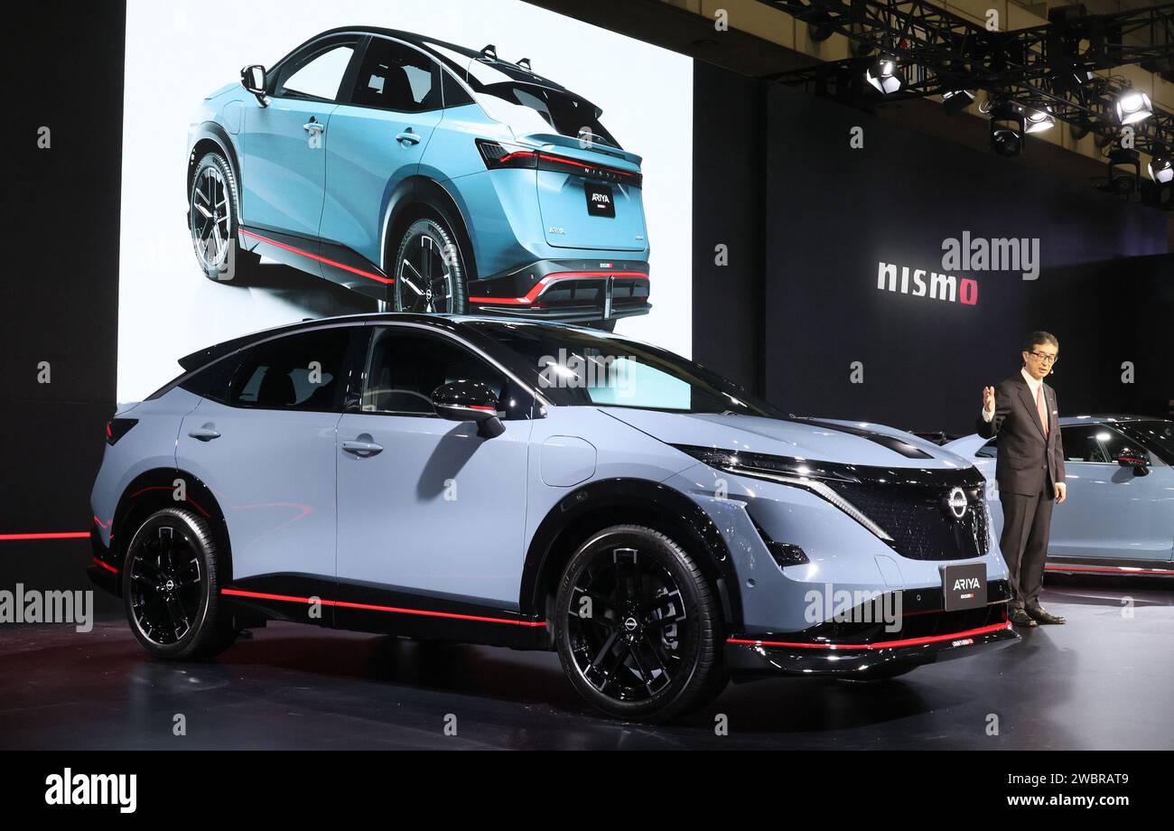 Chiba, Japan. 12th Jan, 2024. Japanese automaker Nissan Motor's subsidiary Nissan Motorsports ...