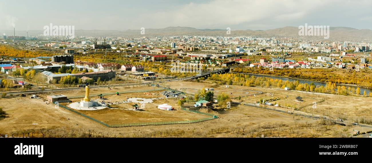 Panoramic view zaisan monument hi-res stock photography and images - Alamy