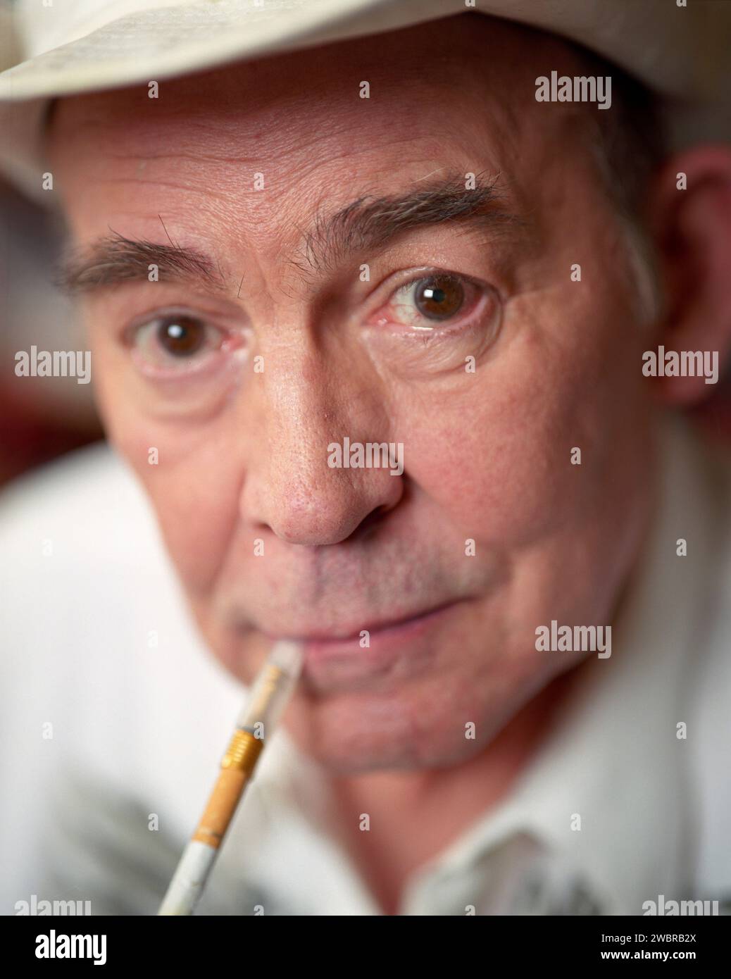 Hunter S. Thompson, at home Stock Photo - Alamy