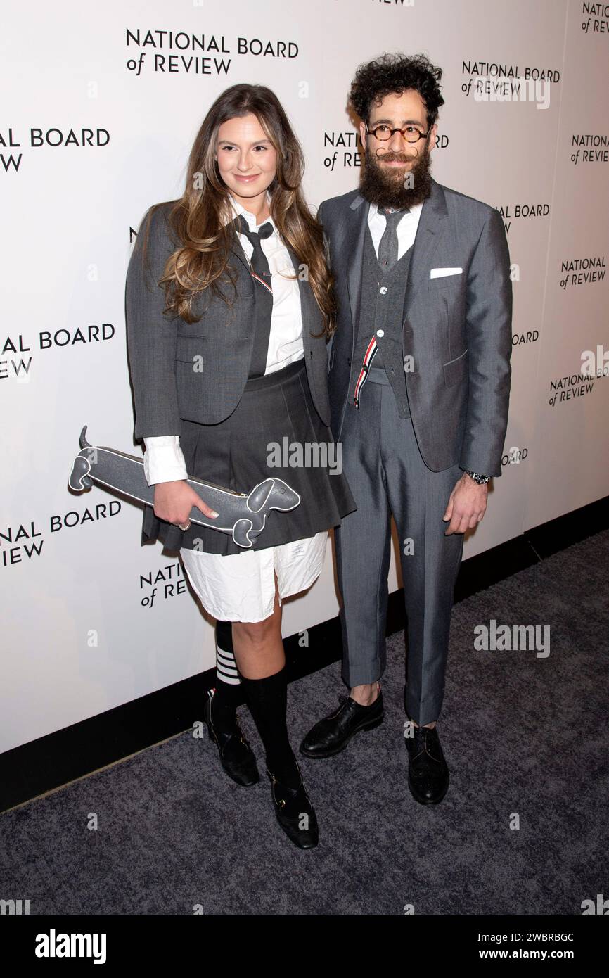 Marisa Hunt und Benjamin Marks bei der National Board of Review Awards Gala 2024 im Cipriani ...