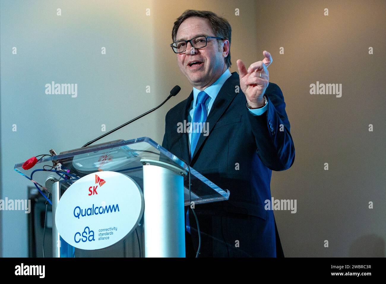Las Vegas, USA. 11th Jan, 2024. Alan Davison, Assistant Secretary for ...