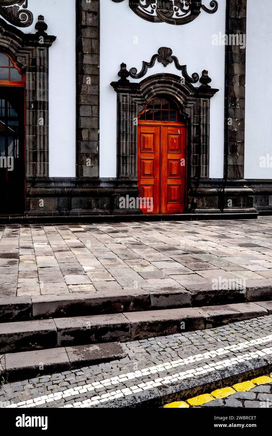 Historic architecture of the Azores Stock Photo - Alamy