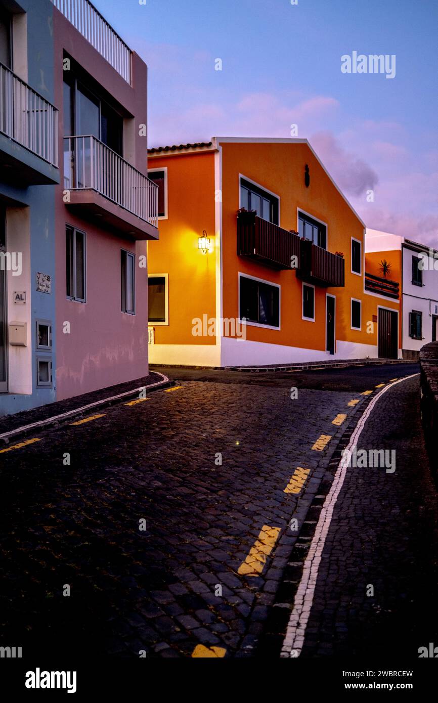 Historic architecture of the Azores Stock Photo - Alamy