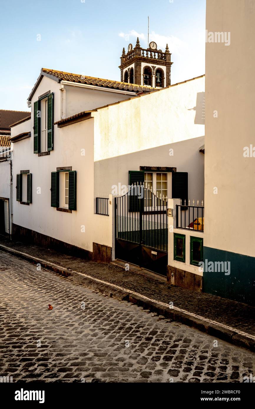 Historic architecture of the Azores Stock Photo - Alamy