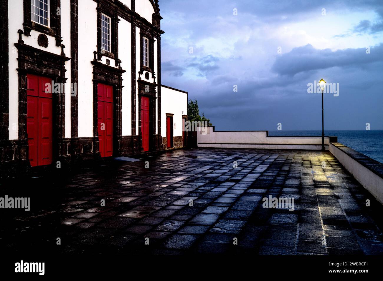 Historic architecture of the Azores Stock Photo - Alamy