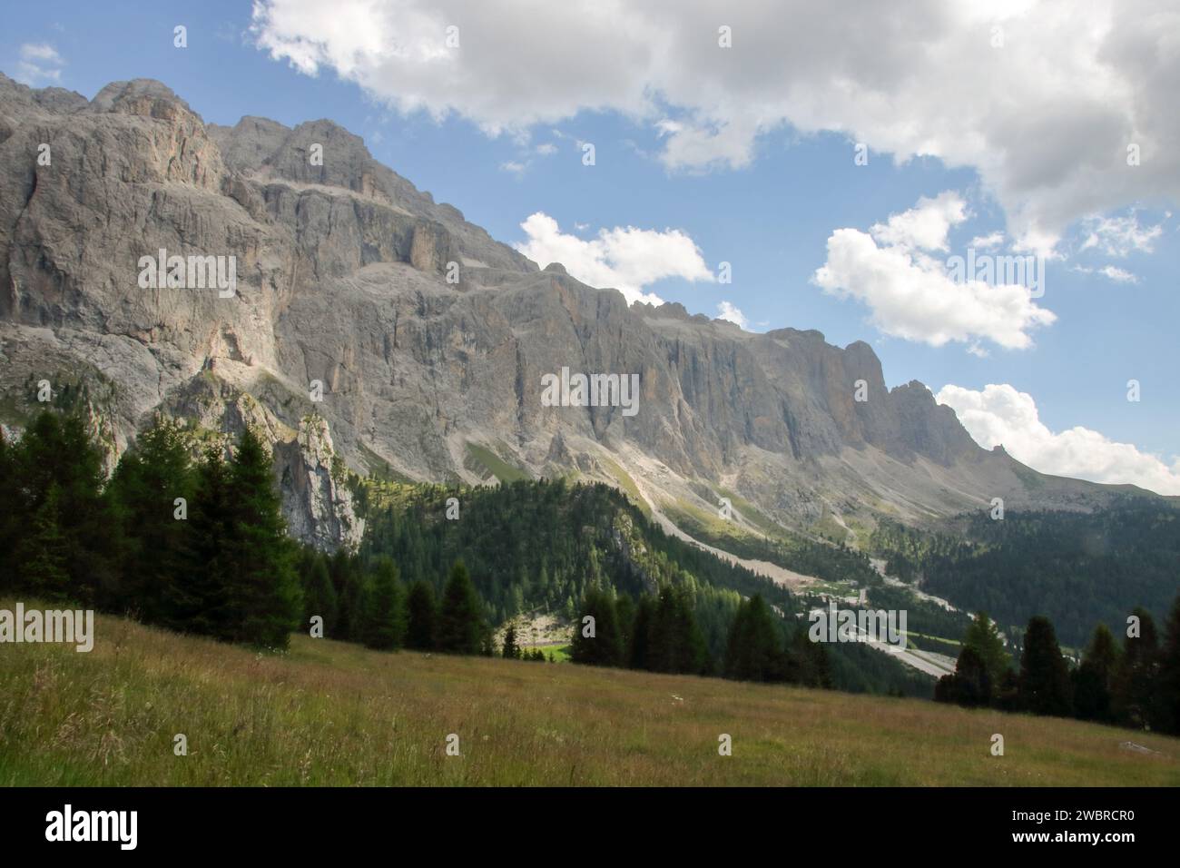 Dolomite's landscape in Alta Badia Stock Photo - Alamy