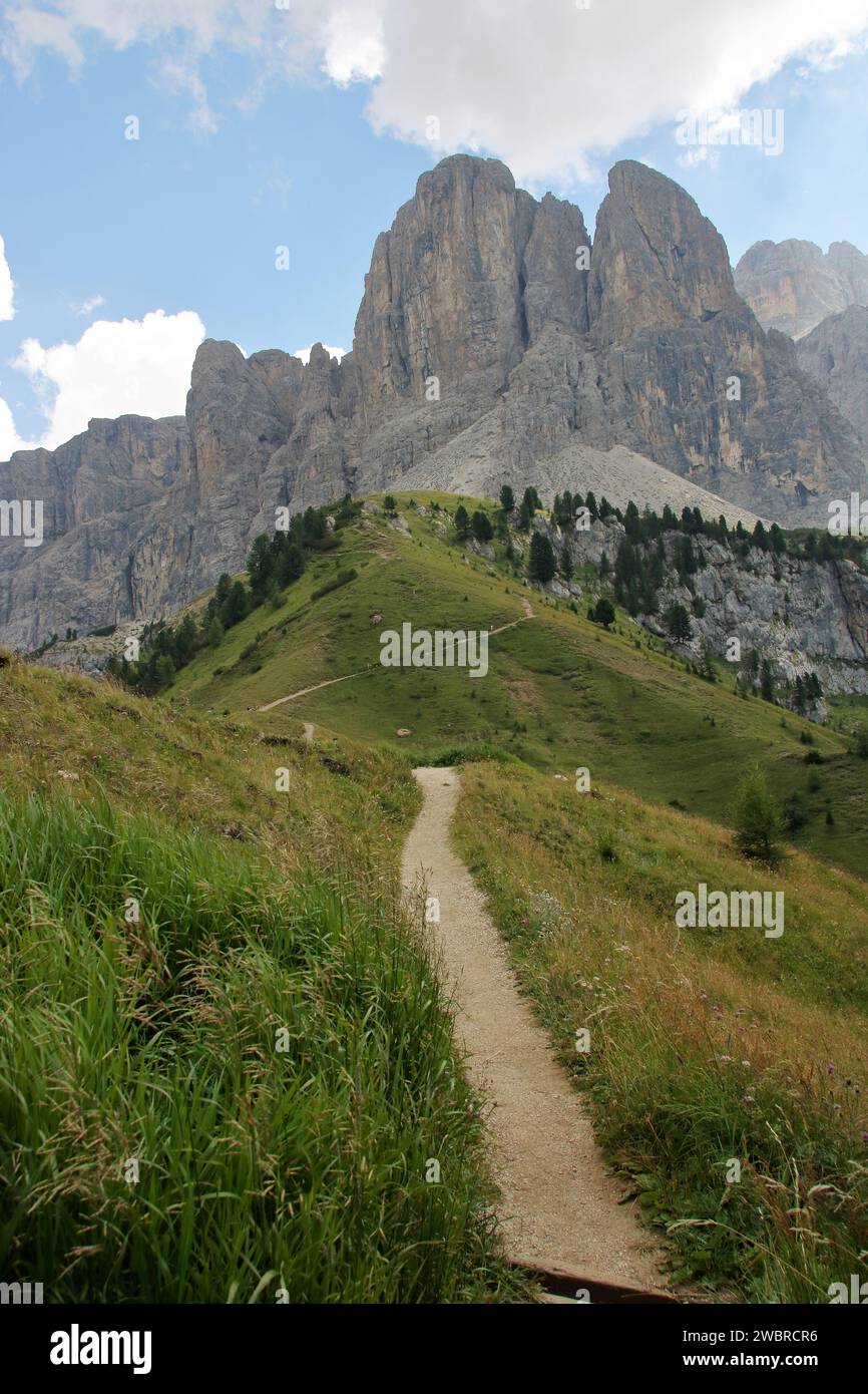 Dolomite's landscape in Alta Badia Stock Photo - Alamy