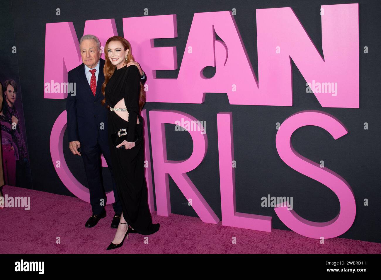 NYC Premiere of Mean Girls Featuring: Lindsay Lohan, Lorne Michaels ...