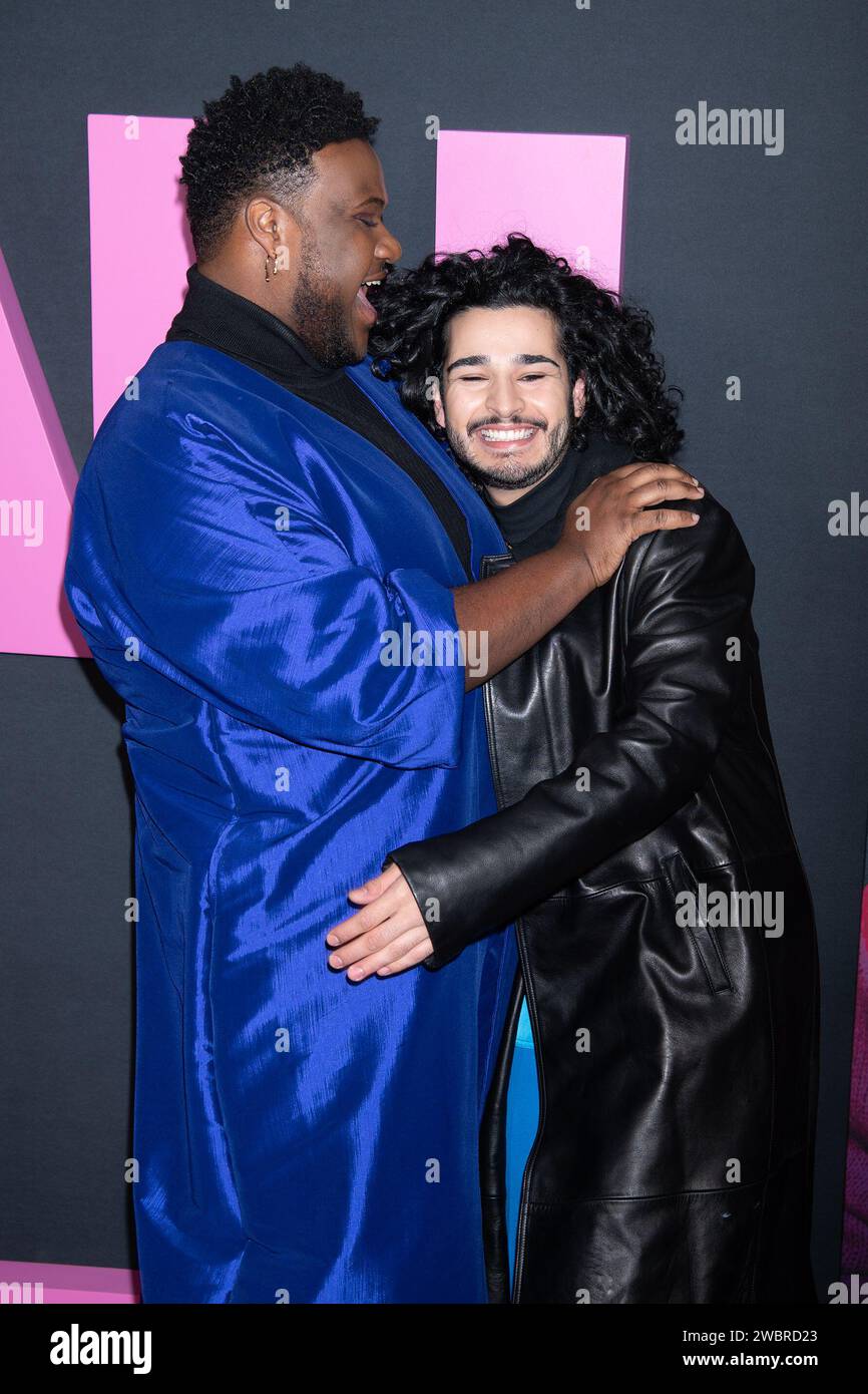 NYC Premiere of Mean Girls Featuring: Jaquel Spivey, John El-Jor Where: New York, New York ...