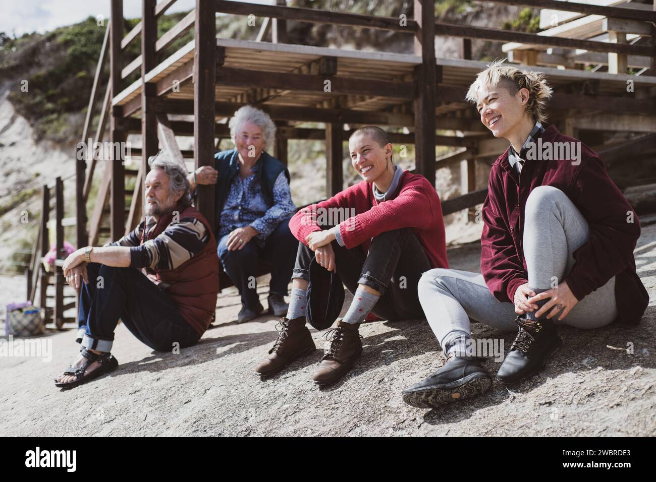 Hiking with friends australia hi-res stock photography and images - Alamy