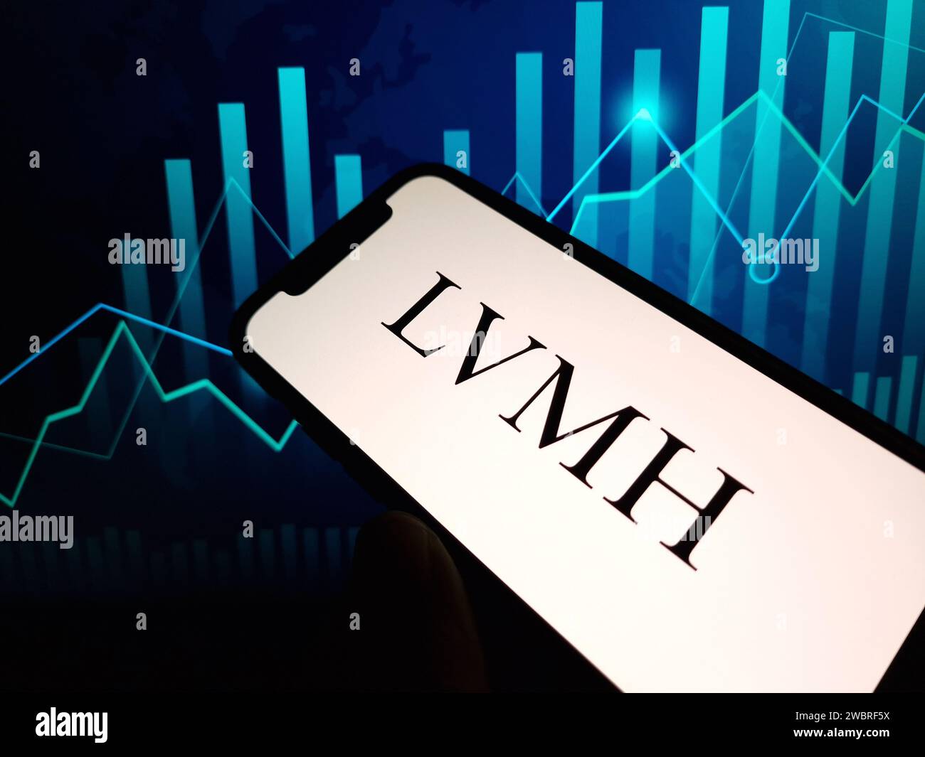 Konskie, Poland - January 03, 2024: LVMH Moet Hennessy Louis Vuitton ...