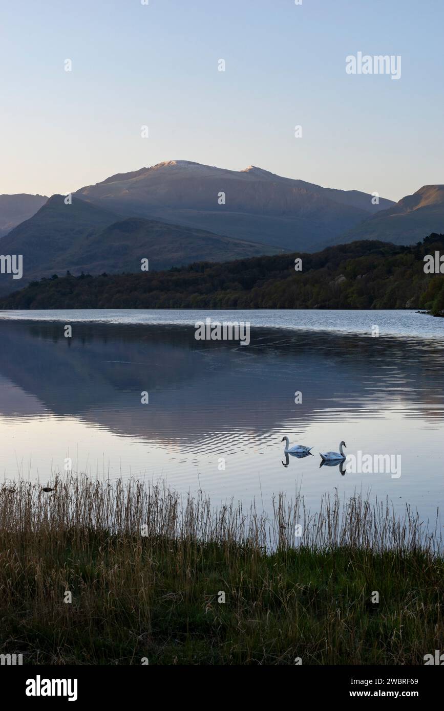 Snowdon padarn spring hi-res stock photography and images - Alamy