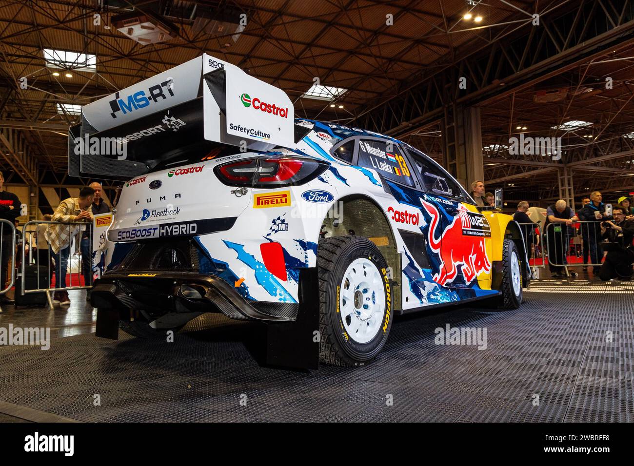 Birmingham, UK, 12 Jan 2024, Autosport Show 2024, the view of the 2024 ...